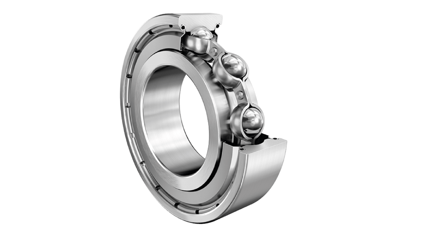 FAG 6214-2Z-C3 Single Row Deep Groove Ball Bearing- Both Sides Shielded ...