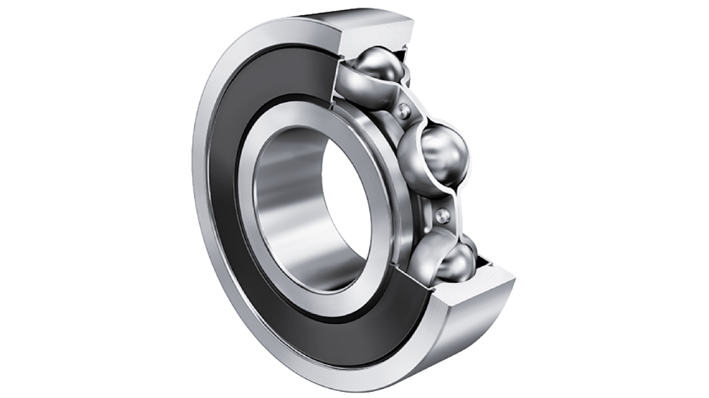 FAG 6203-C-2HRS>V Single Row Deep Groove Ball Bearing- Both Sides ...