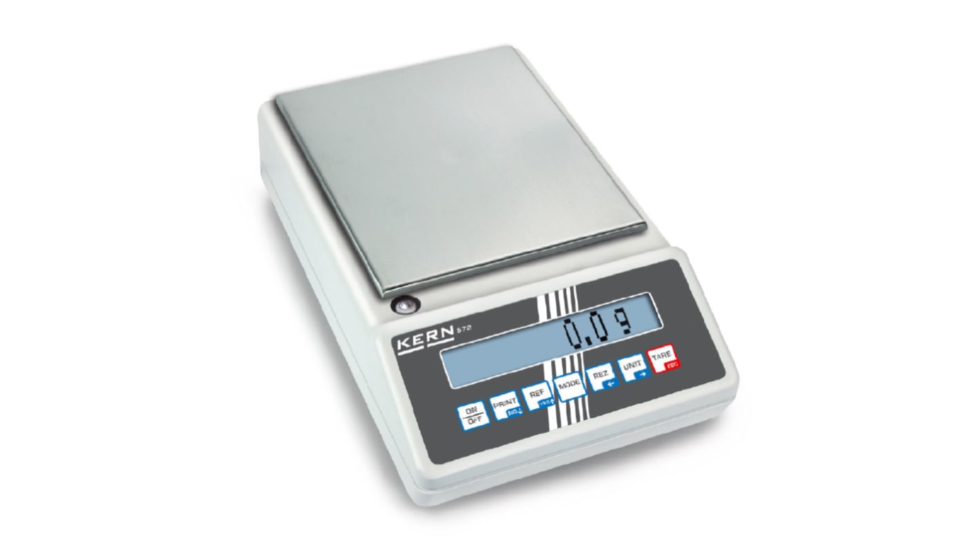 Kern 572-39 Precision Balance Weighing Scale, 4.2kg Weight Capacity | RS
