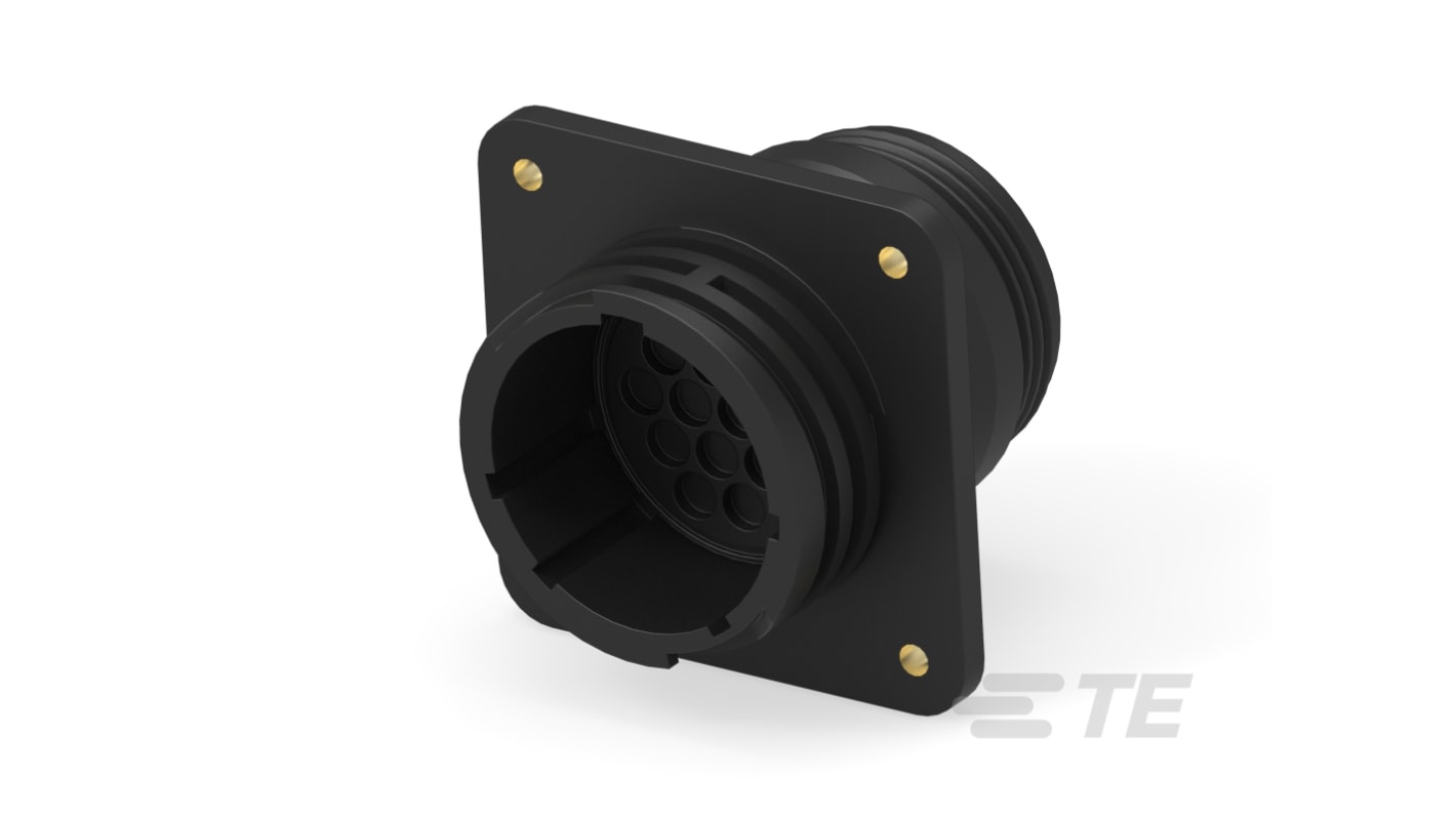 206036-8 | TE Connectivity, AMP CPC Power Connector Panel Mount Socket ...