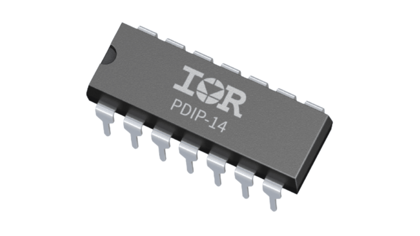 Driver de MOSFET IR2110PBF, CMOS, LSTTL 20V, 14 broches, PDIP 14 fils | RS