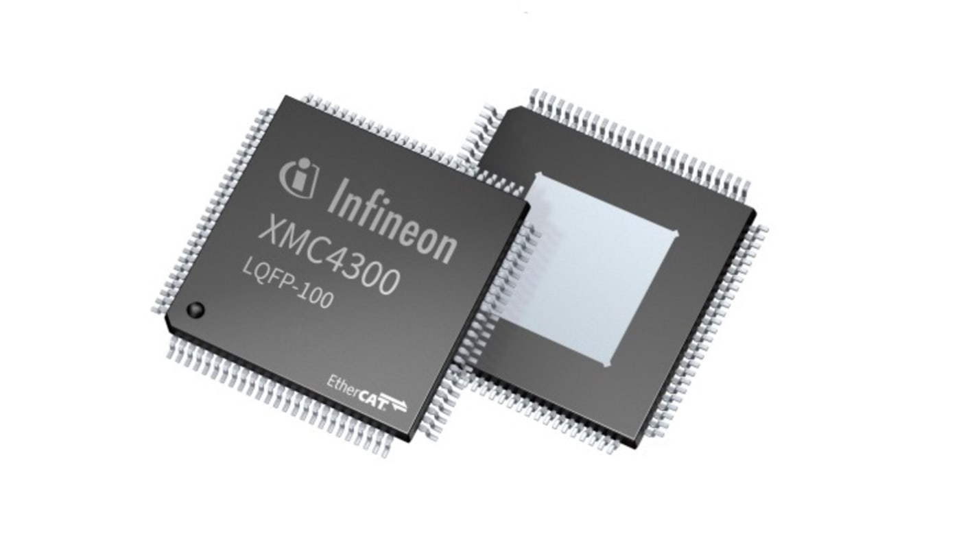Infineon XMC4300F100K256AAXQMA1 32-bit ARM Cortex M4 Microcontroller ...