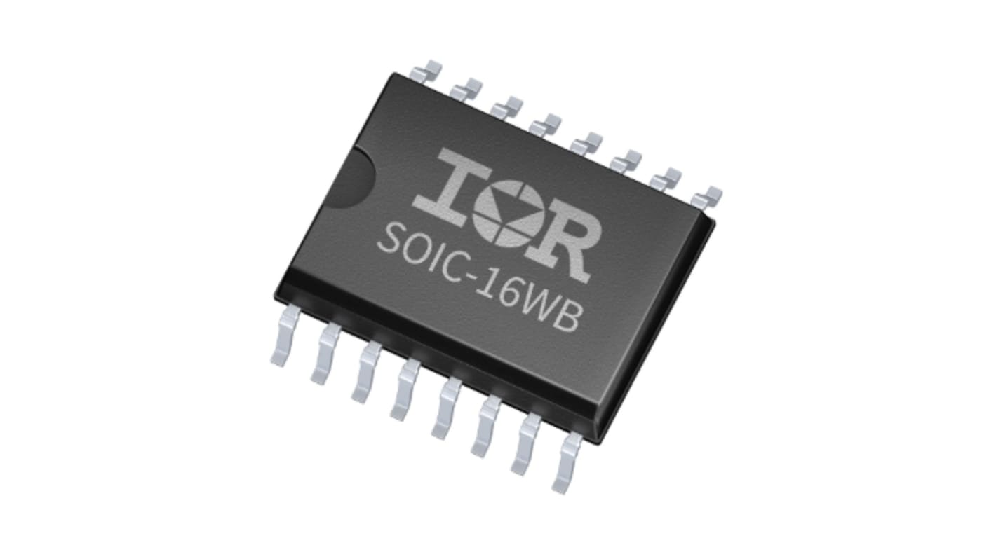 Driver de MOSFET IR2125SPBF, CMOS, TTL 3,3 A 0 → 18V, 16 broches, SOIC ...