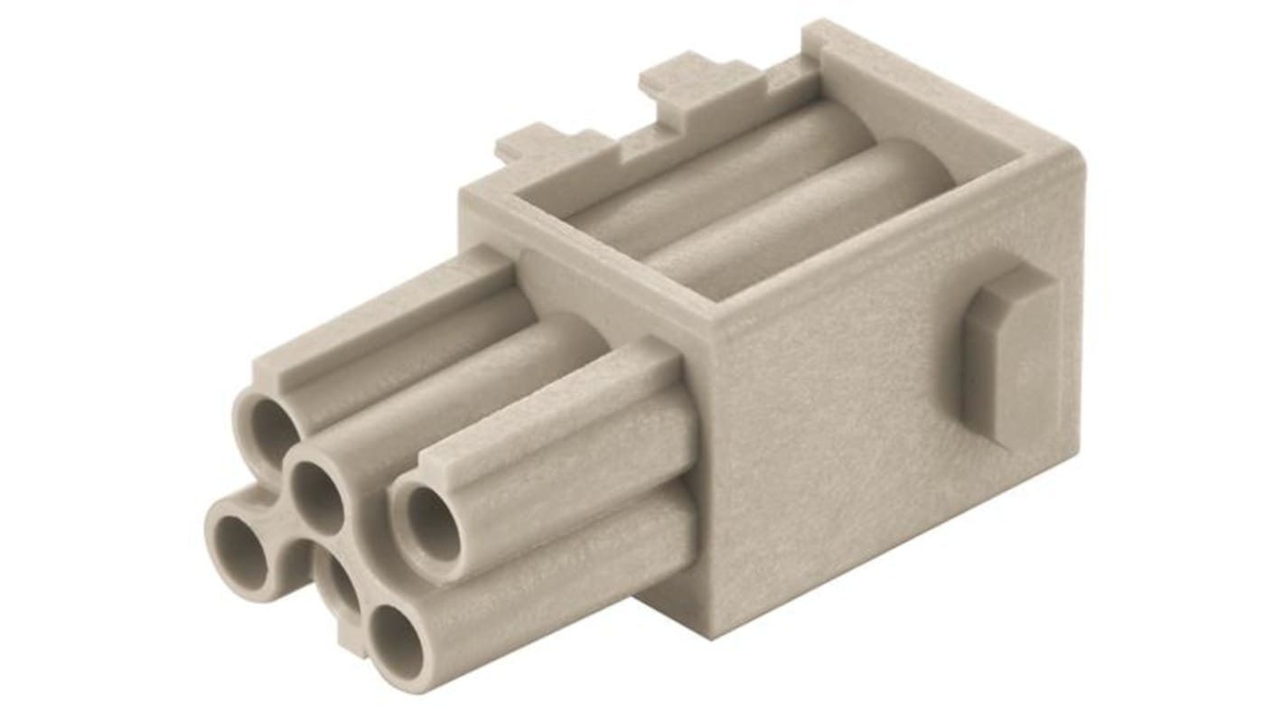 09149061101 | HARTING Crimp Connector Cube, 6 Way, 10A, Female, Han ...