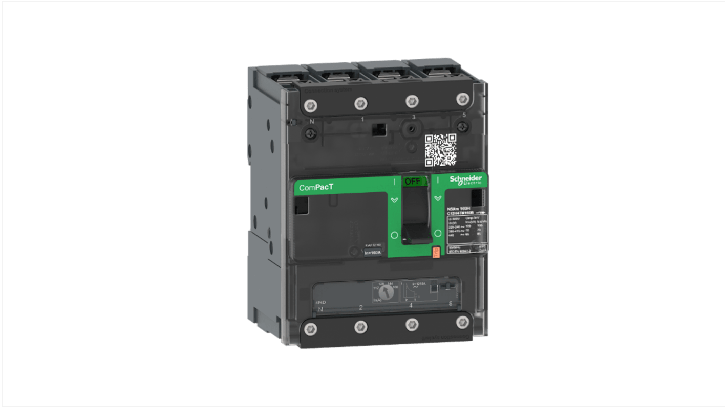 C11B4TM063B | Disjoncteur Schneider Electric ComPacT 4 pôles, 63A ...