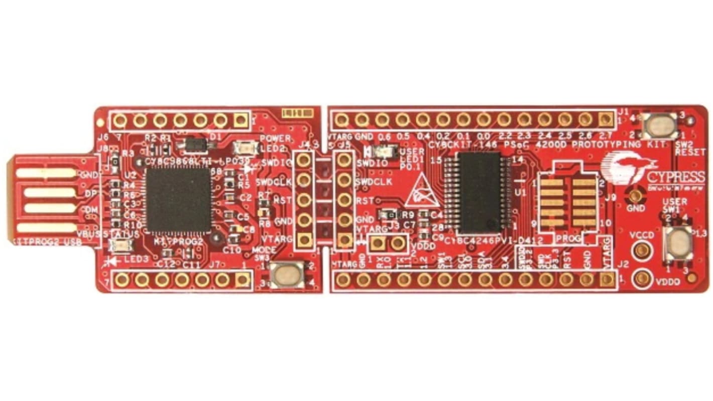Infineon PSoC 4200DS Prototyping Kit Development Kit Evaluation Board ...