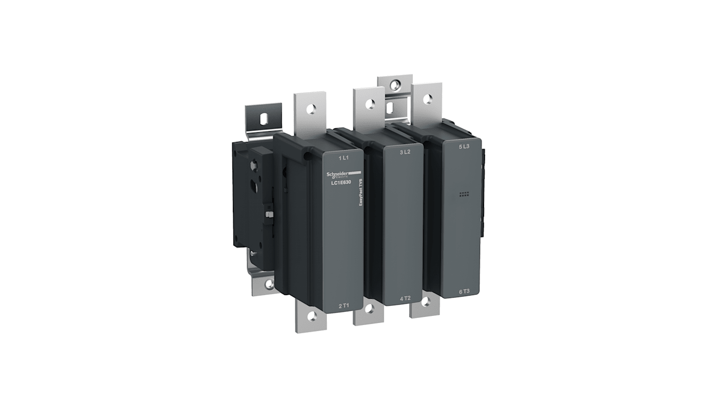 LC1E630F7 | Schneider Electric - Easy Series EasyPact TVS Contactors LC1E Contactor, 110 V ac ...