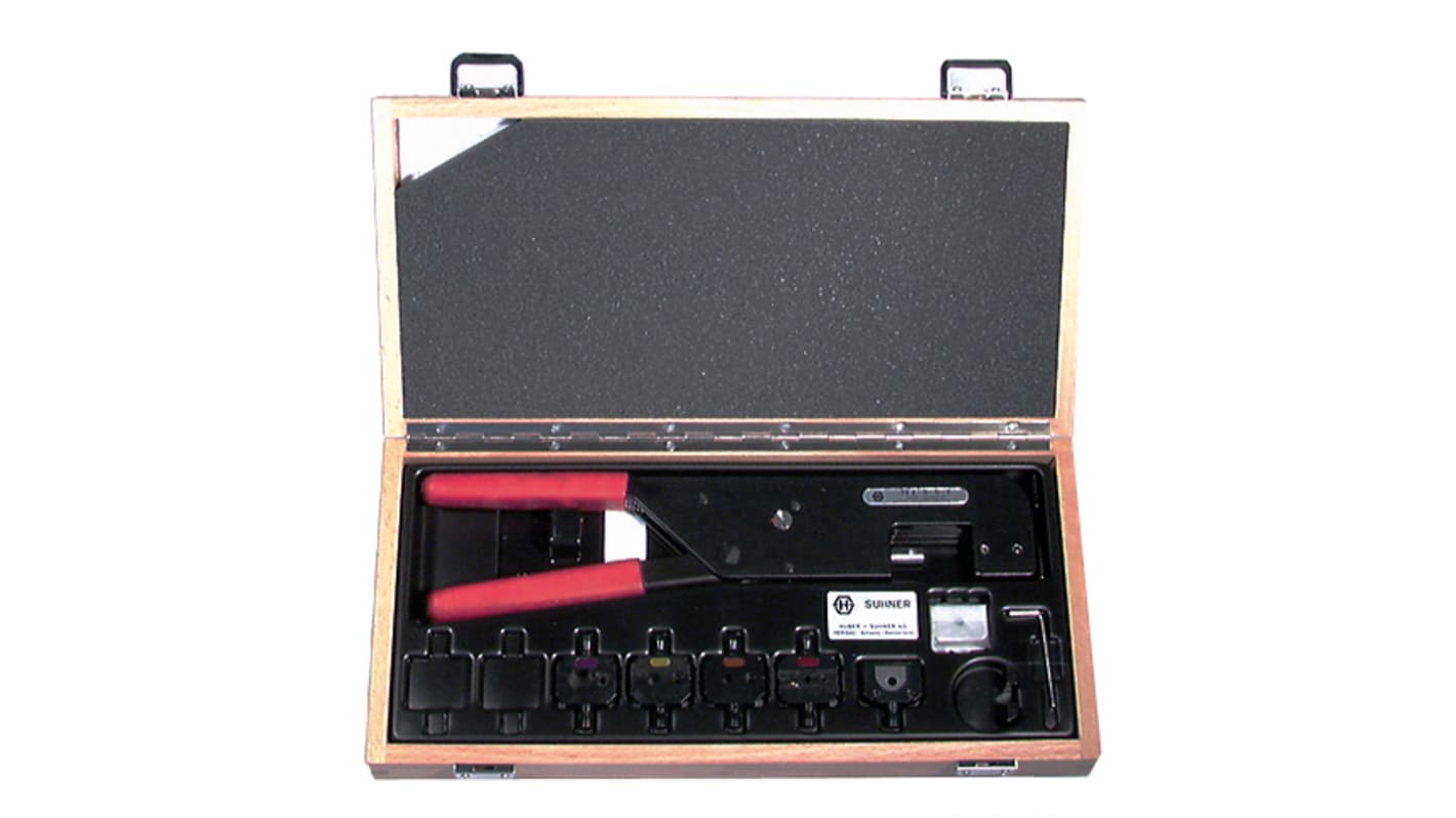 22543177 | Huber+Suhner 76_Z Hand Crimp Tool for Coaxial Connectors | RS