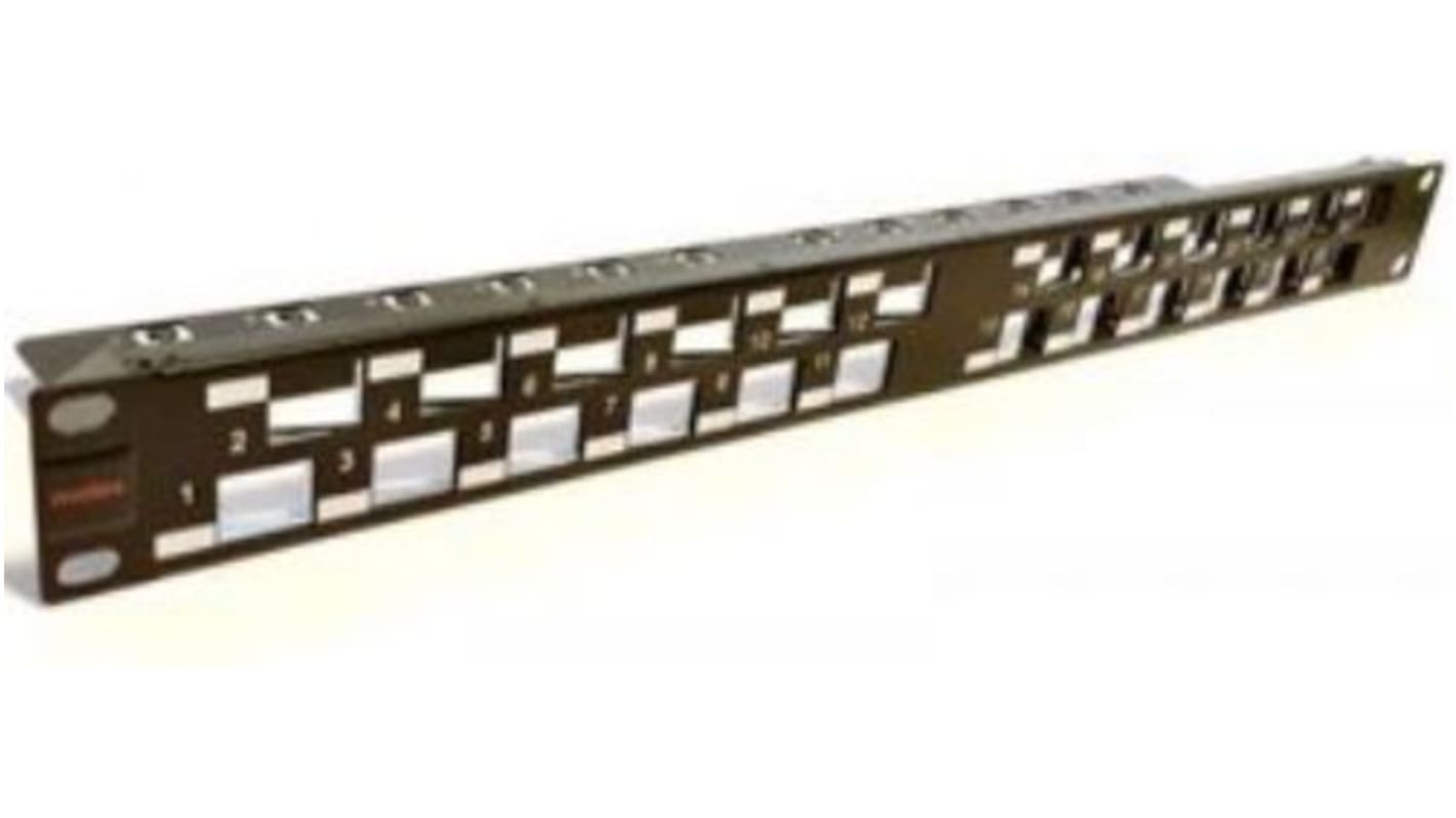 180810045 | Molex Premise Networks Cat5e 24 Port RJ45 RJ Patch Panel ...