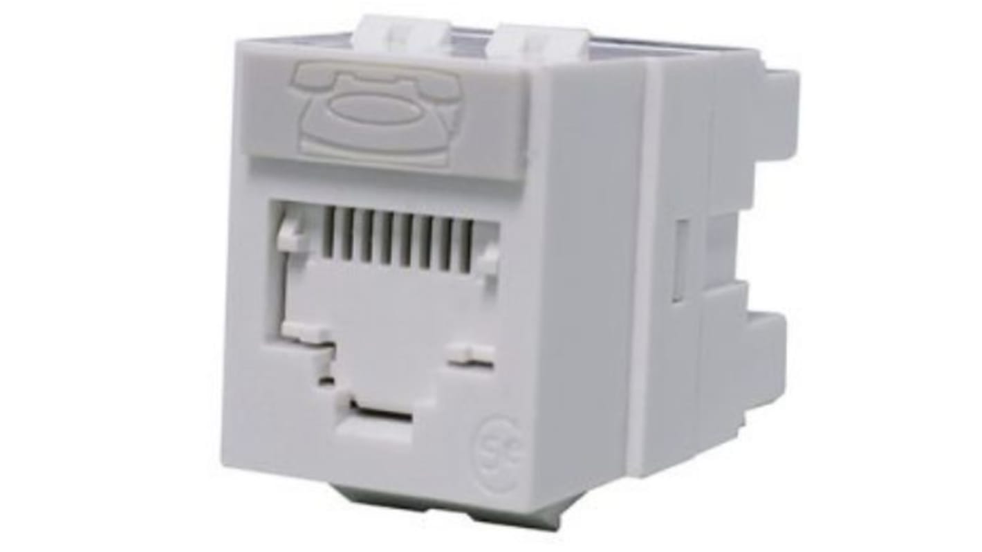 181970103 | Molex Premise Networks Female RJ Connector Module, Cable ...