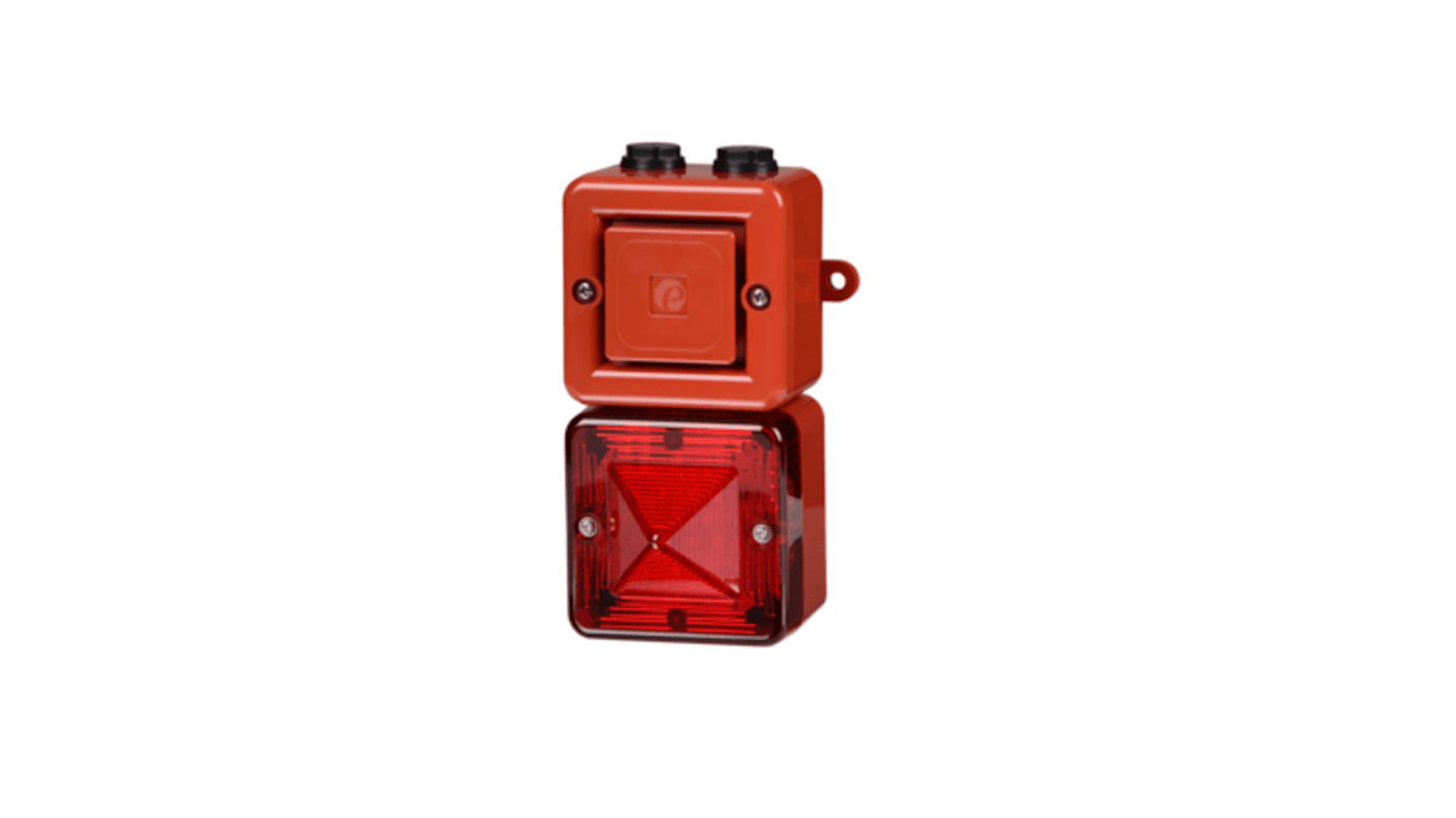 SONFL1XDC024MA0A1R/R | e2s SONFL1X Series Red Sounder Beacon, 24 V dc ...