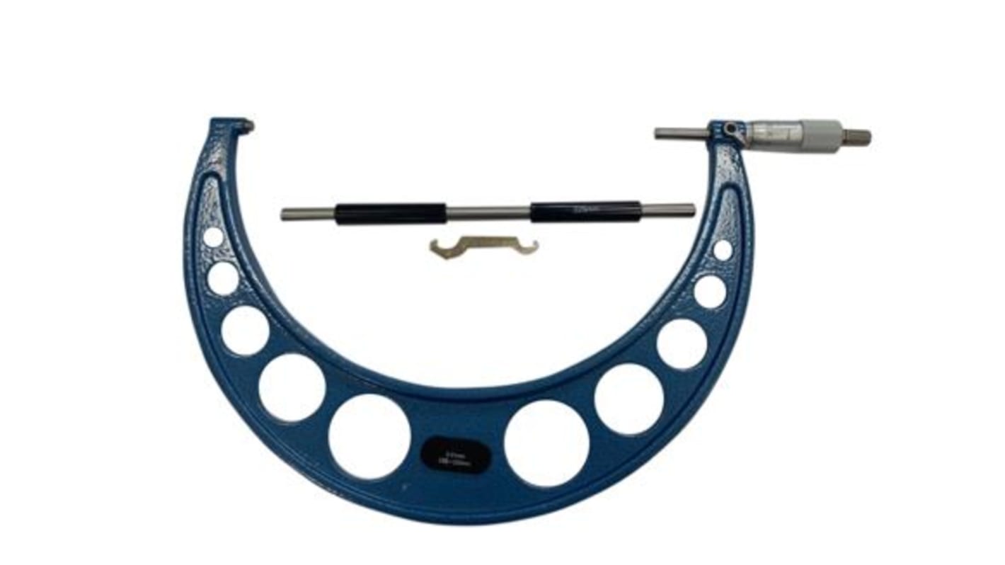 RS PRO External Micrometer, Range 225 mm to 250 mm, With UKAS ...