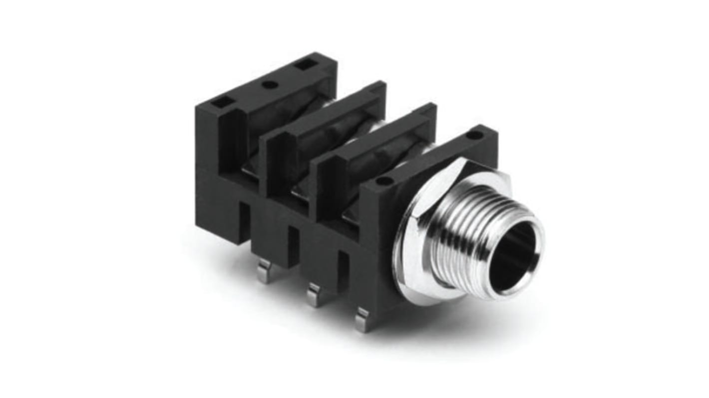 ACJM-MHDRM | Amphenol Audio Jack Connector 1/4 in Chassis Mount Phone ...