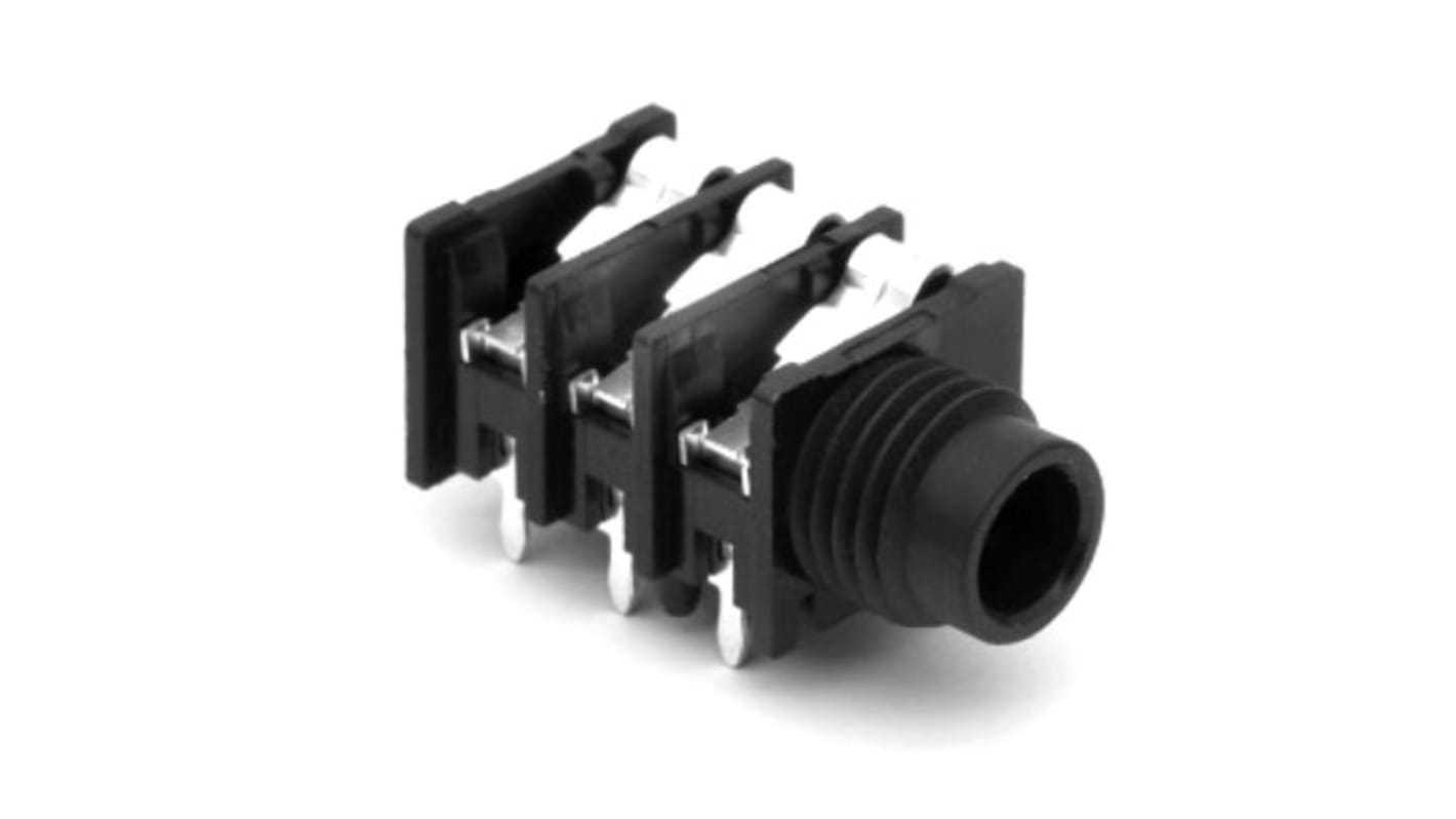 ACJS-HHOP | Amphenol Audio Jack Connector 1/4 in PCB Phone Jack Socket ...