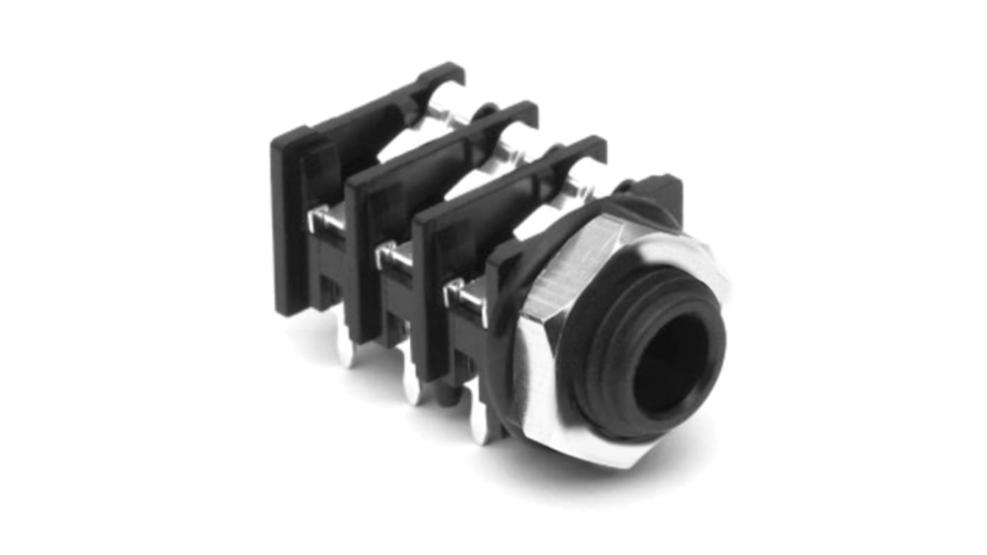 ACJS-MHOP | Amphenol Audio Jack Connector 1/4 in PCB Phone Jack Socket ...
