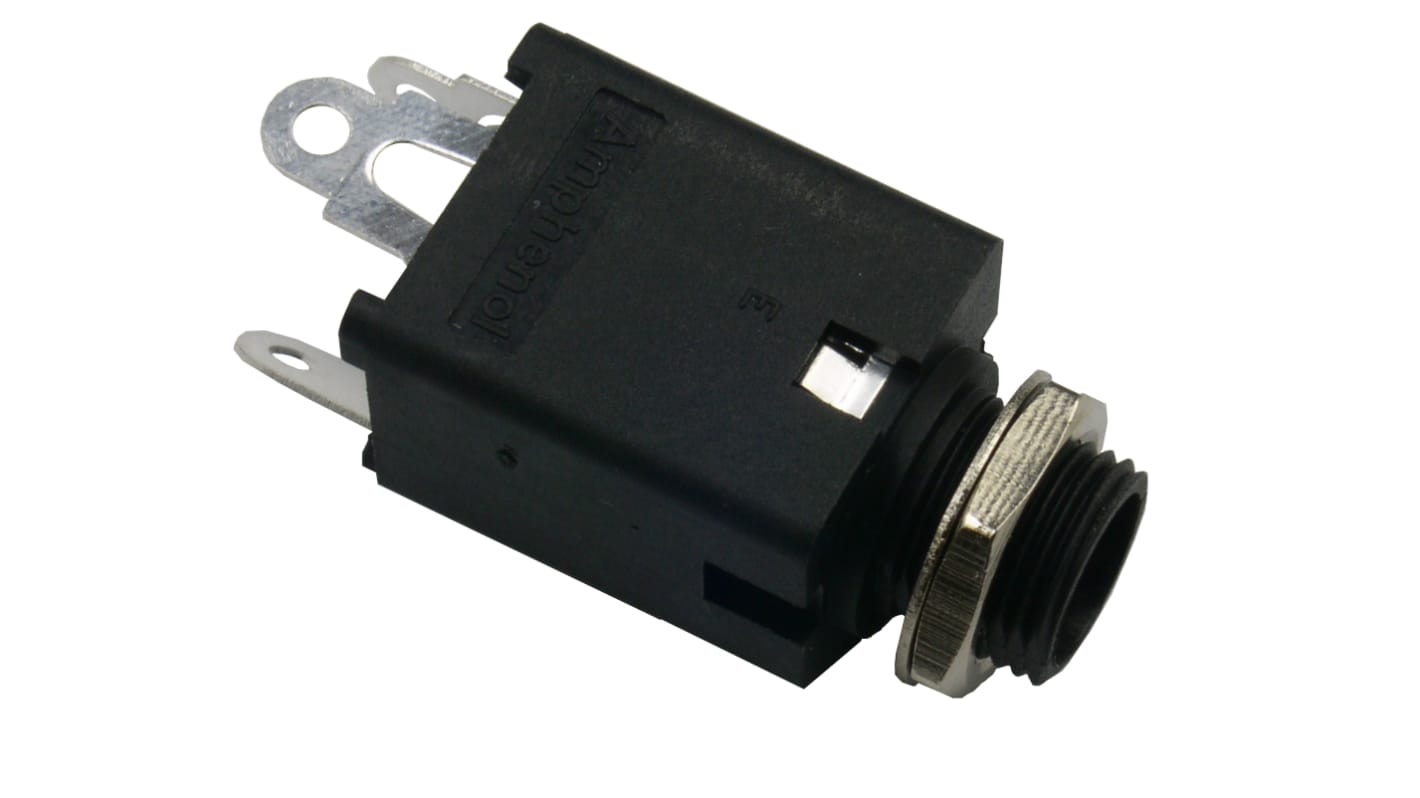 ACJS-MIVS-3 | Amphenol Audio Jack Connector 1/4 in PCB Phone Jack ...