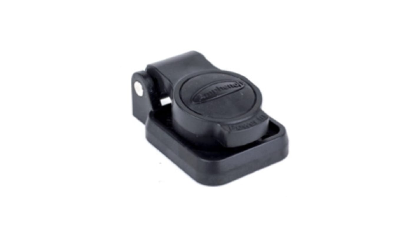 HPT-CAPSM | Amphenol Audio Male Black Sealing Cap IP65 for use with HPT ...