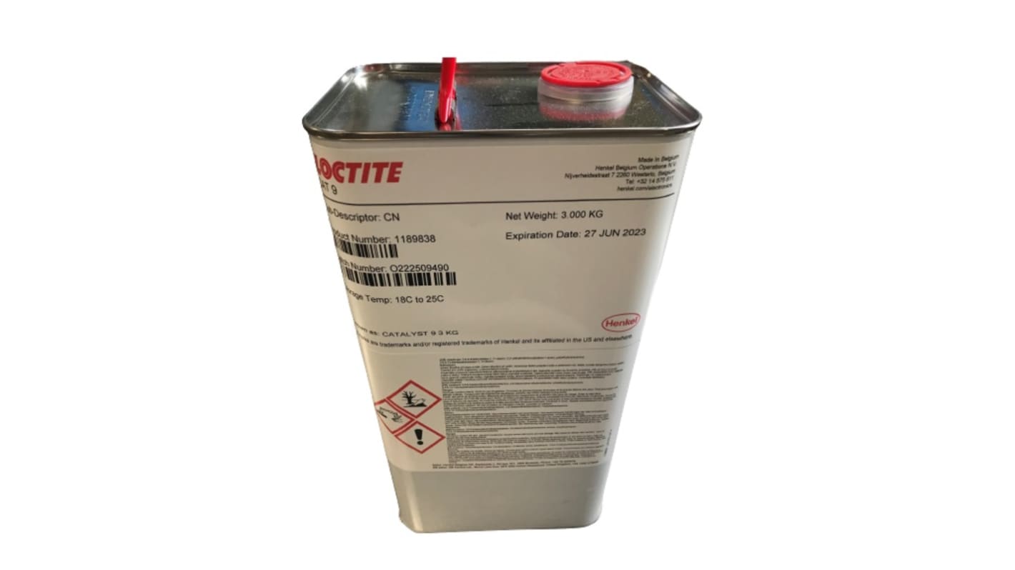 Loctite LOCTITE CAT 9 3KG Amber Modified Aliphatic Amine Potting ...