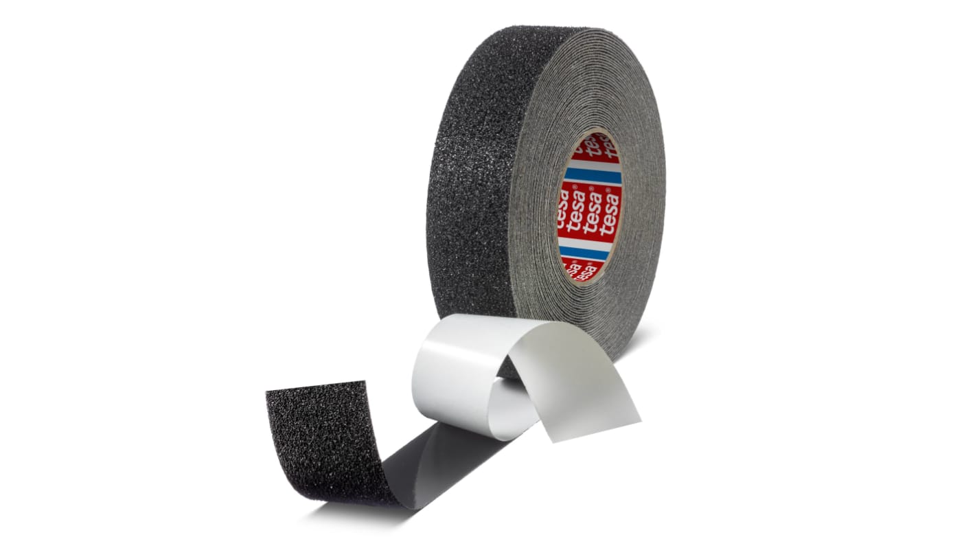 60954-00001-00 | Tesa Black PVC Film 50m Adhesive Anti-slip Tape, 1 ...