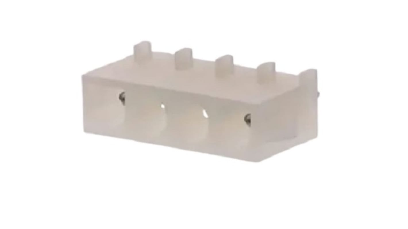 10845040 | Molex 42002 Series PCB Header, 4 Contact(s), 6.35mm Pitch, 1 ...
