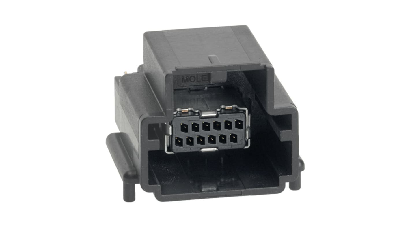 348611406 | Molex 34861 Series PCB Header, 12 Contact(s), 1.27mm Pitch ...