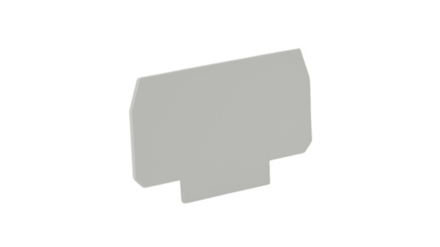 RS PRO End Plate for Use with QE 6 Terminal Blocks, RS PRO Q 6 | RS