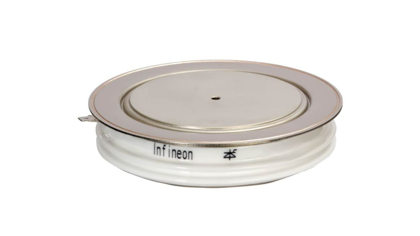 Infineon サイリスタ, SCR, 2720A, 2800V, T2481N28TOFVTXPSA1 | RS