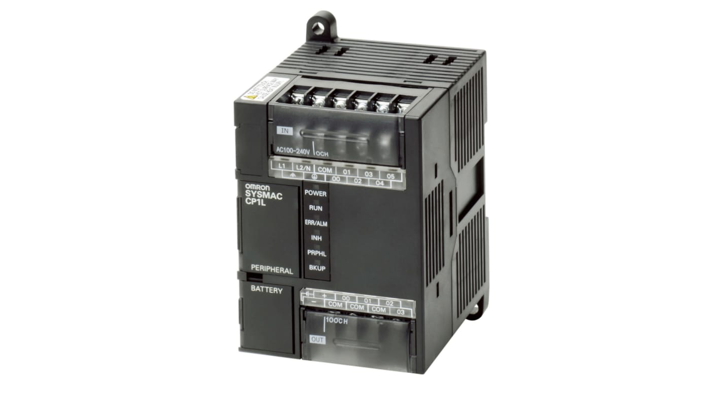 CP1L-L10DT1-D | Omron CP1L Series PLC CPU for Use with CP1E Series ...