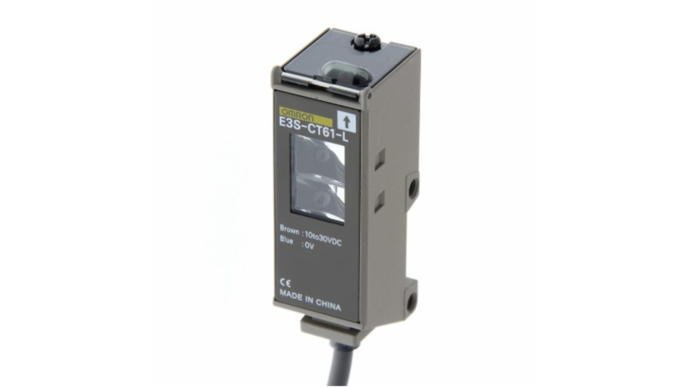 E3S-CT61-L 5M | Omron Through Beam Photoelectric Sensor, Block Sensor, 12000 mm Detection Range | RS