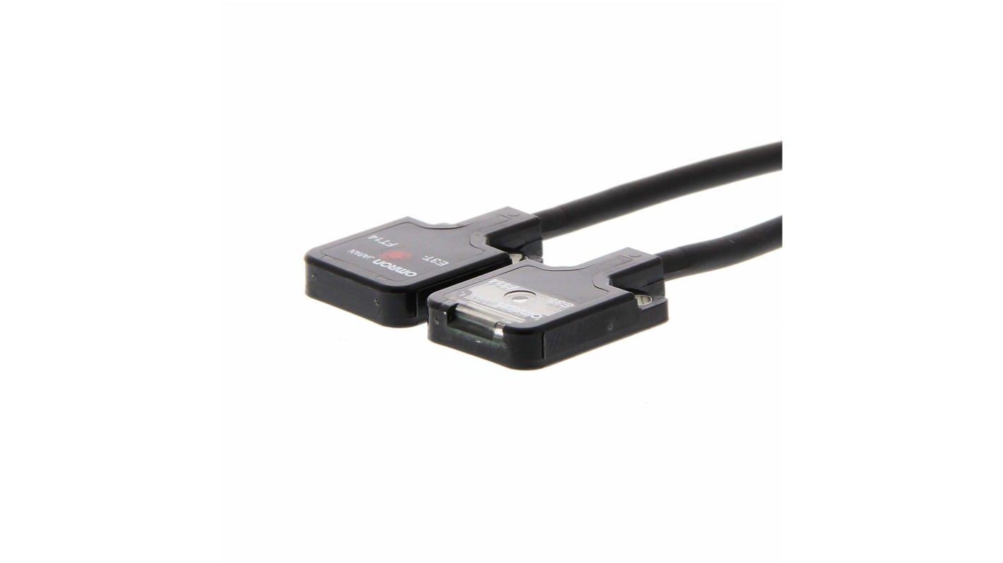 E3T-FT14 2M | Omron Through Beam Photoelectric Sensor, Block Sensor ...