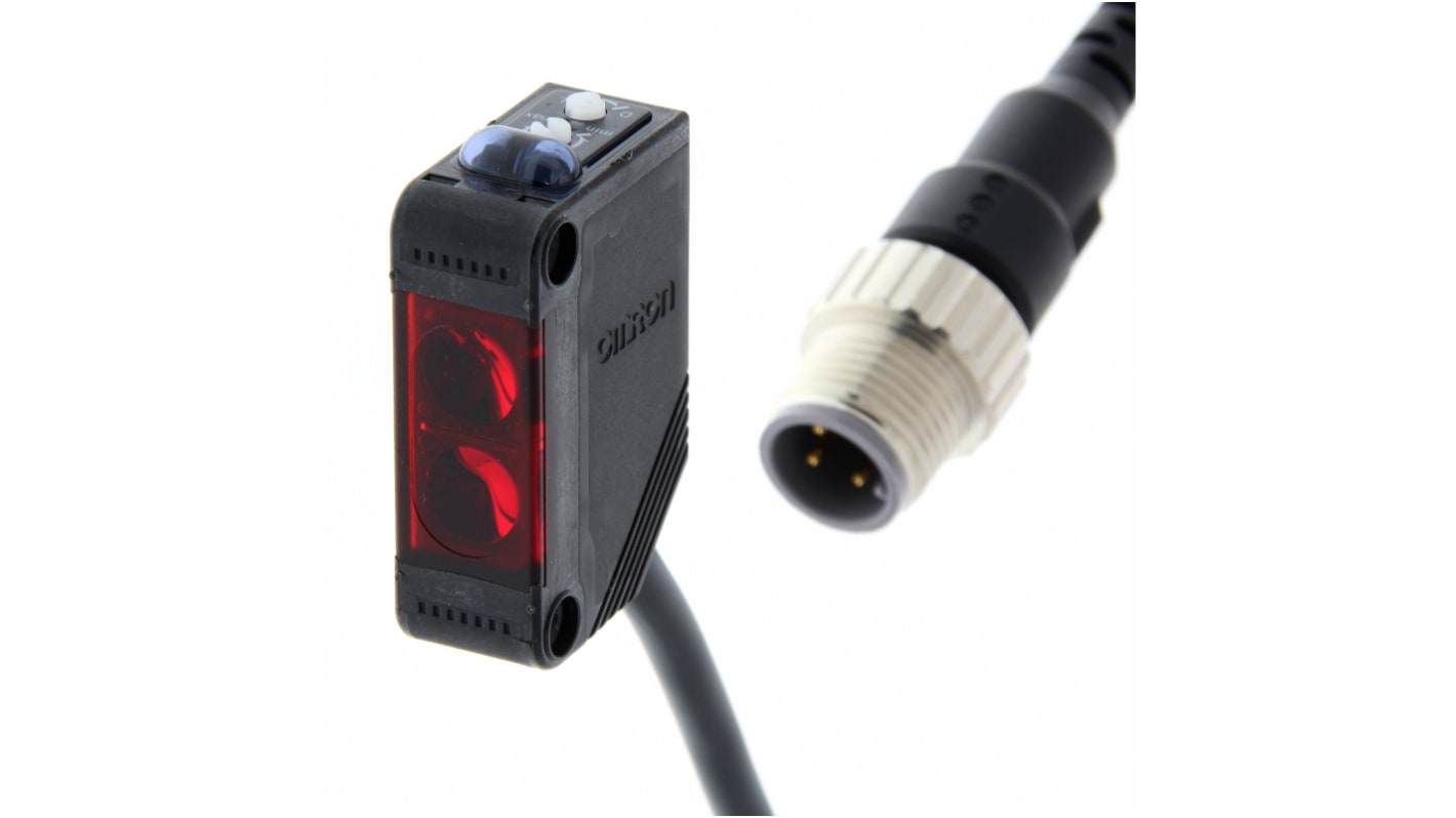 E3Z-R81-M1J 0.8M | Omron Retroreflective Photoelectric Sensor, Rectangular Sensor, 4000 mm ...
