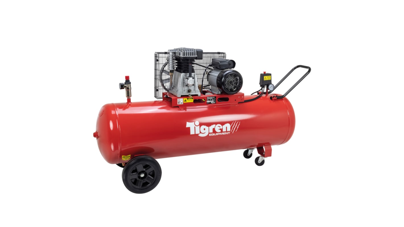 04394 | SIP 3HP 200L Air Compressor, 150psi, 85kg | RS