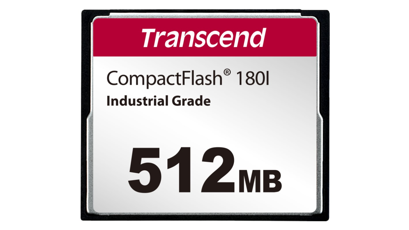 Transcend CFastカード 512 MB CompactFlash TS512MCF180I | RS