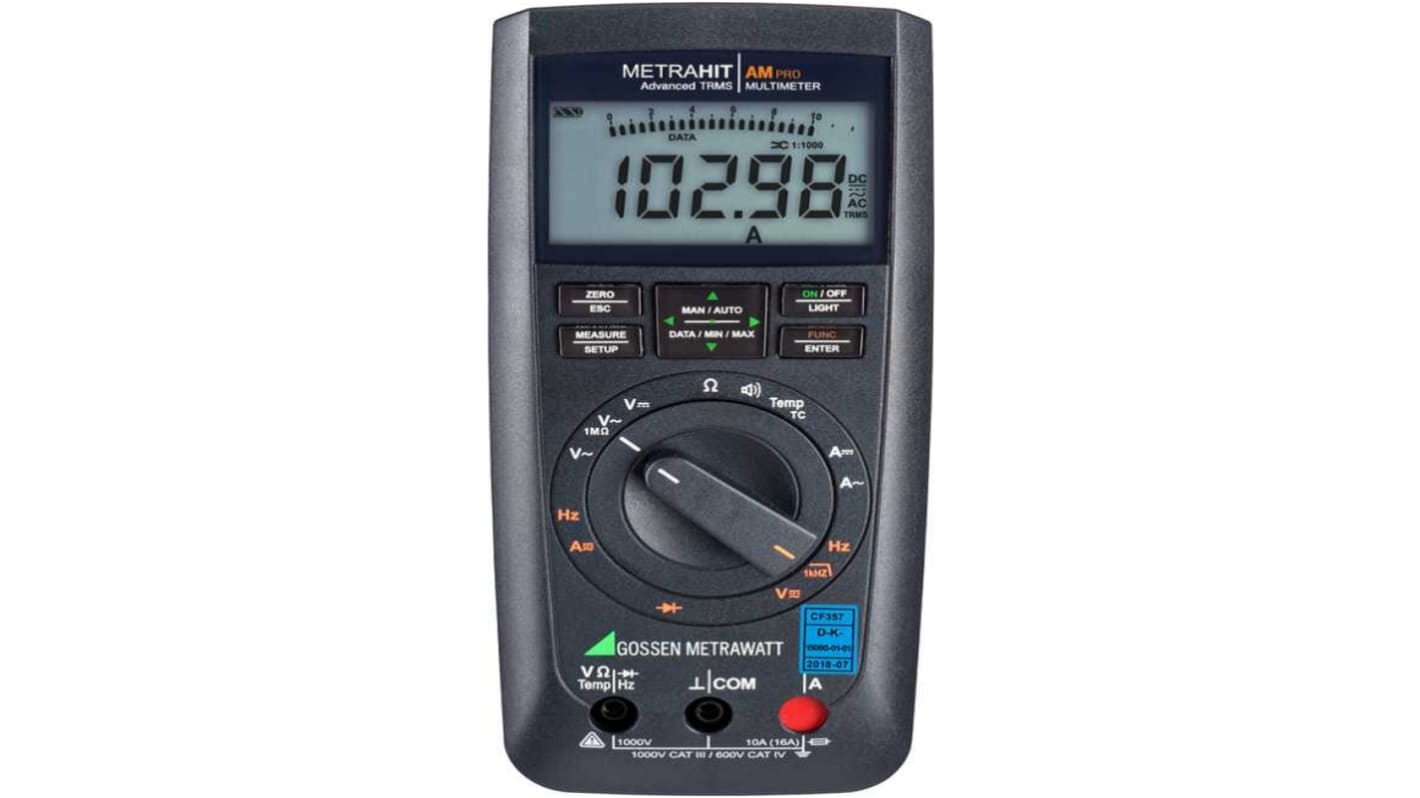 M242E | Gossen Metrawatt METRAHIT AM PRO Handheld Digital Multimeter ...