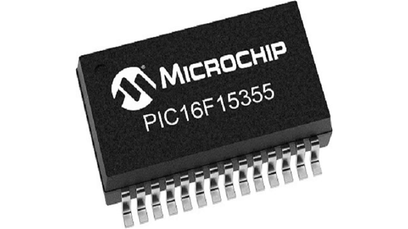 Microchip PIC16F15355-I/SS 8 bit MCU Microcontroller MCU, PIC16, 28-Pin SSOP | RS