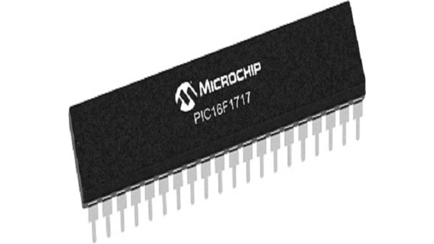 Microchip PIC16F1717-I/P 8 bit MCU Microcontroller MCU, PIC16, 28-Pin PDIP | RS
