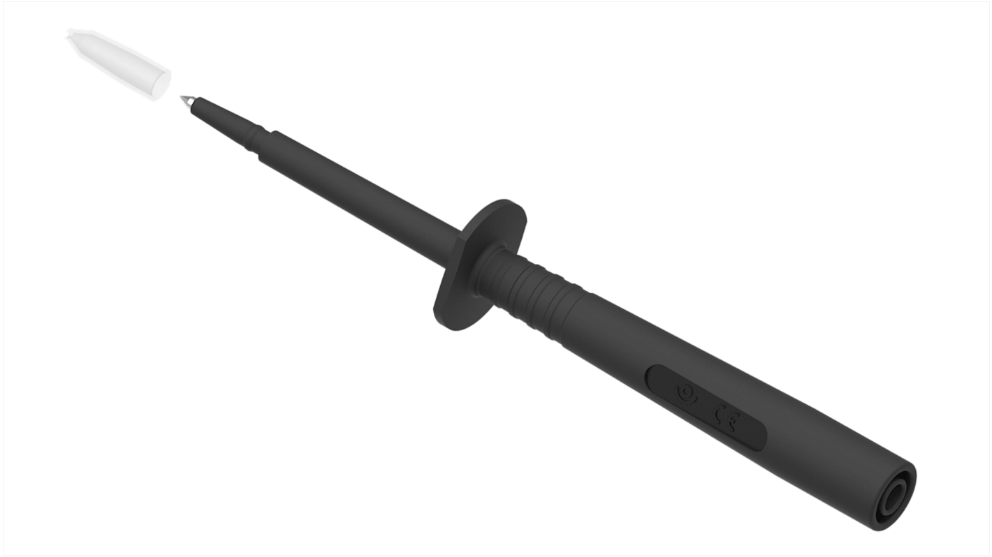 402-IEC-CatIV-N | Electro PJP Narrow Test Probe, 3.4mm Tip, 1kV, 16A | RS