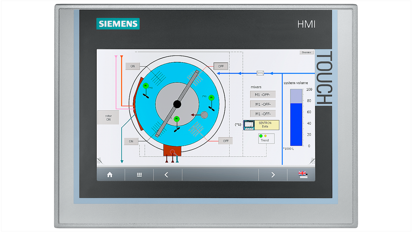 6AG11240GC014AX0 | Siemens SIPLUS Series TP700 Comfort HMI Panel - 7 in, TFT Display, 800 x ...