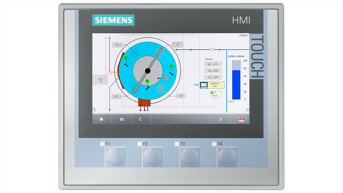 6AG11242DC014AX0 | Siemens SIPLUS Series KTP400 Comfort HMI Panel - 4.3 ...