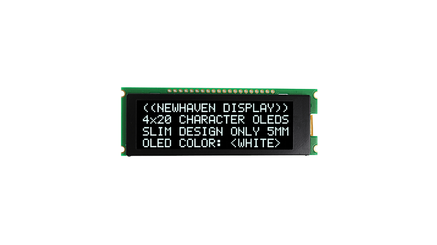 NHD-0420CW-AW3 | NEWHAVEN DISPLAY INTERNATIONAL White OLED Display I2C ...