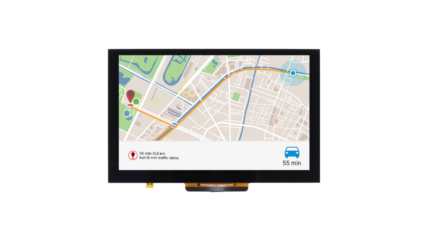 NEWHAVEN DISPLAY INTERNATIONAL NHD-5.0-800480TF-ATXL#-CTP TFT LCD ...