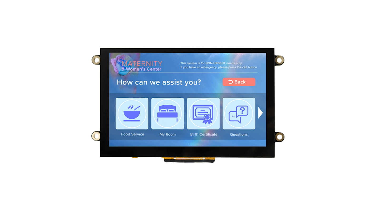 NEWHAVEN DISPLAY INTERNATIONAL NHD-5.0-HDMI-N-RTXL-CTU TFT LCD Colour Display / Touch Screen ...