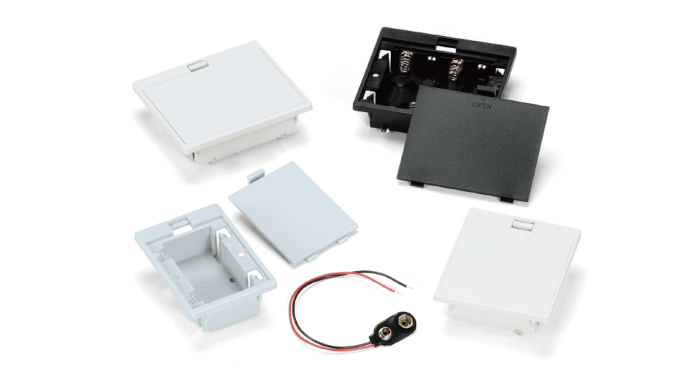 LD-3W | Takachi Electric Industrial AA Battery Holder, Button & Coil ...