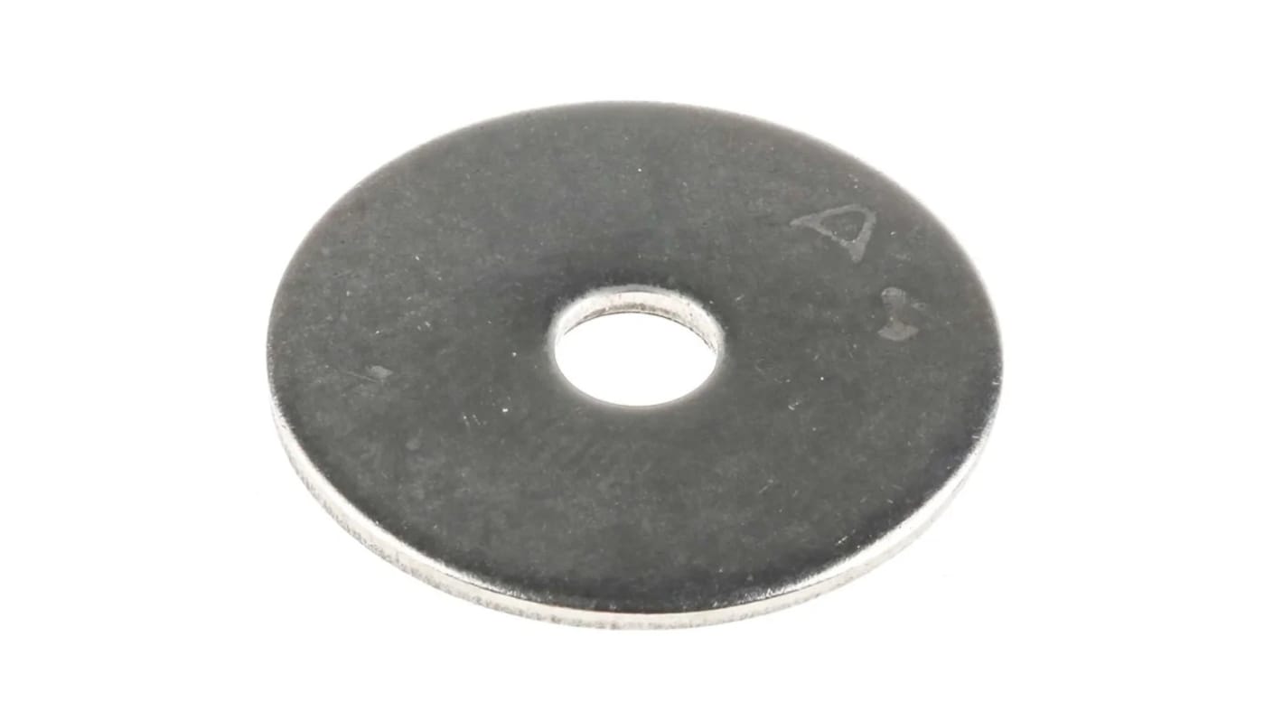 Arandela para guardabarros Plano, Acero Inoxidable, Plano M5, A4 316 | RS