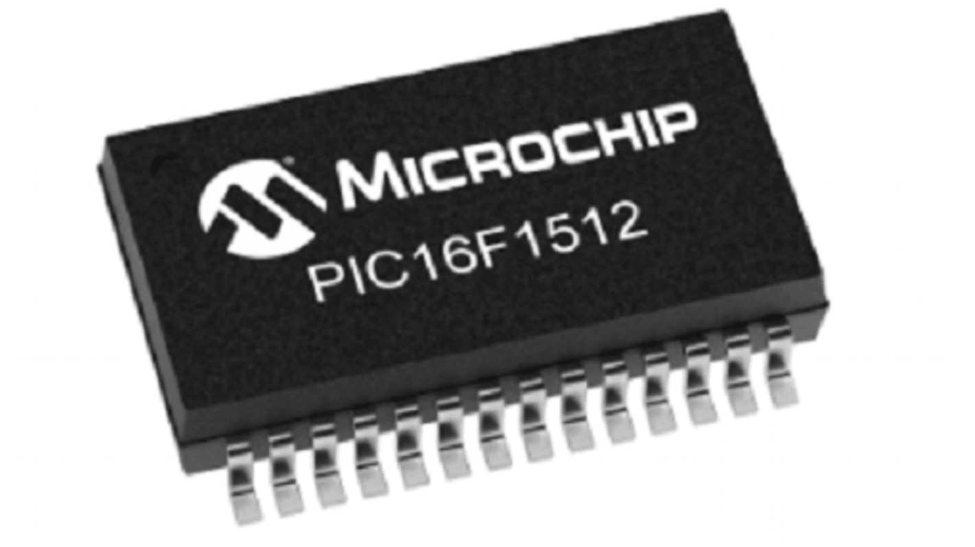 Microchip PIC16LF1512T-I/SS PIC Microcontroller MCU, PIC16, 28-Pin SSOP | RS