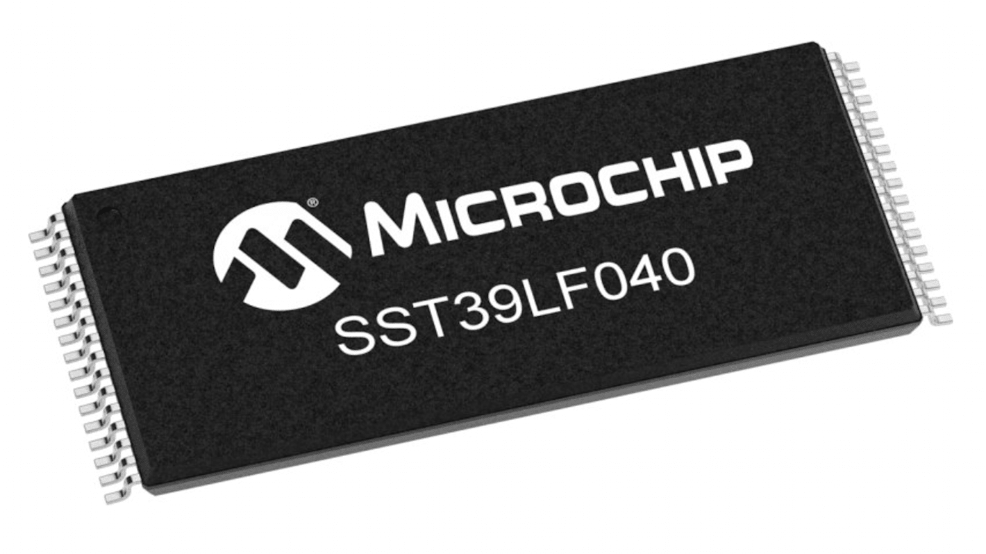 Microchip 4Mbit SPI Flash Memory 32-Pin TSOP, SST39LF040-55-4C-WHE | RS