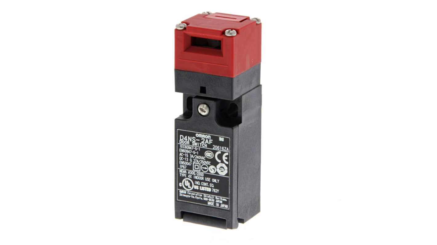 D4NS-1FF | Omron D4NS Safety Interlock Switch, 2NC/1NO, Key ...