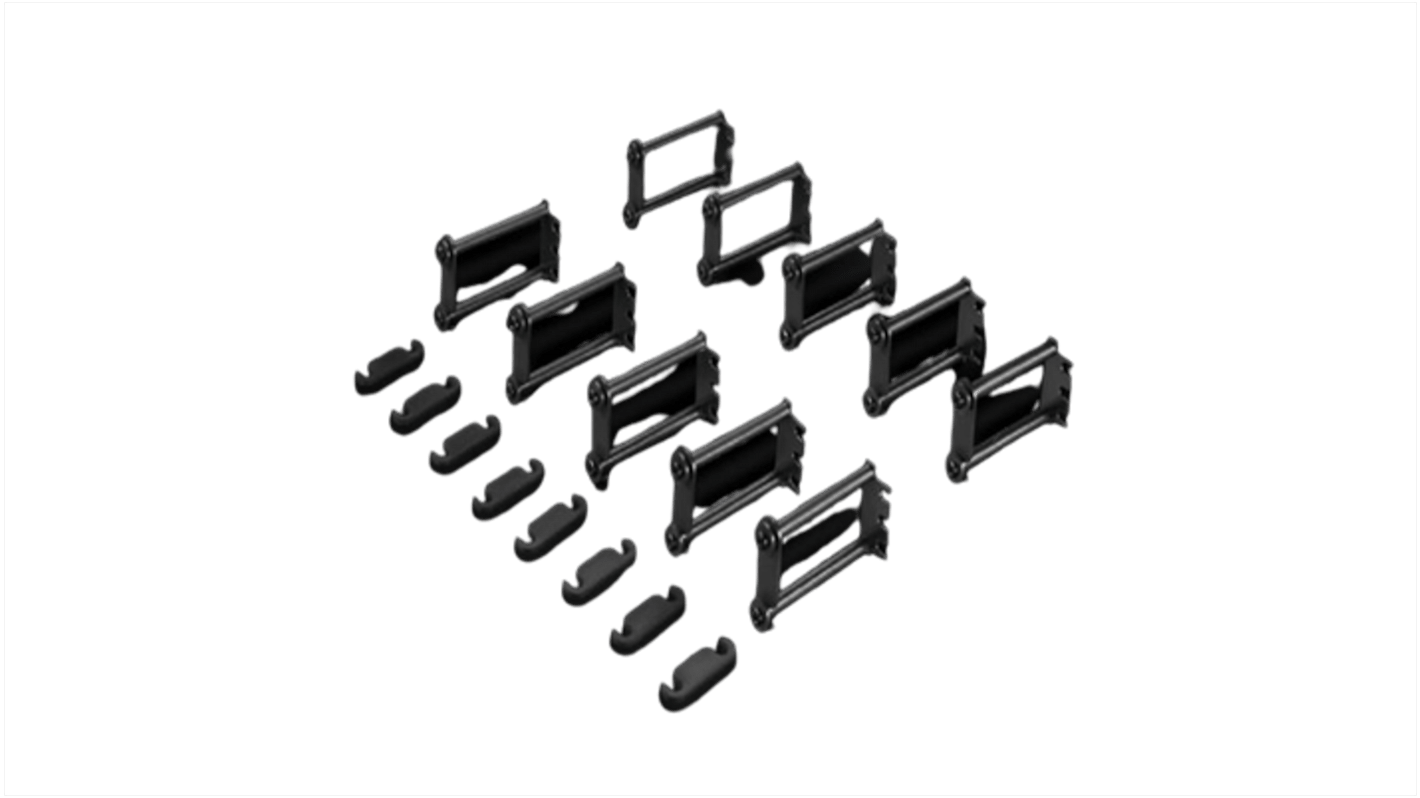 7111214 | Rittal Steel Cable Organiser for Use with Cable Bundle | RS