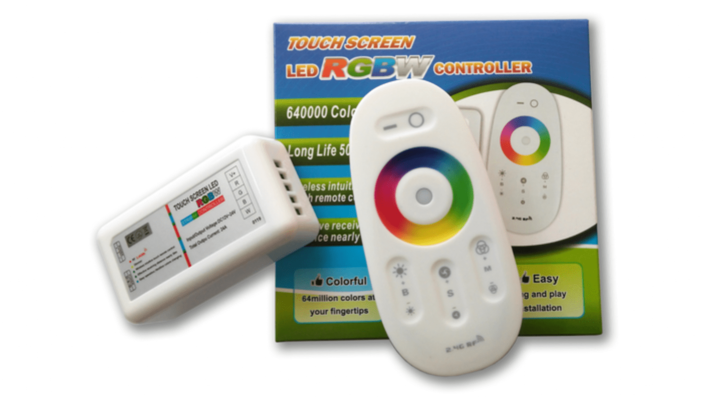 RS PRO 1W Lighting Controller LED Controller, Infrared, Wall Mount, 12 ...