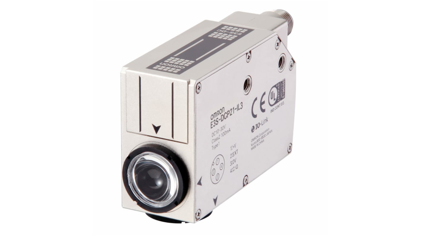 E3S-DCP21-IL3 | Omron Colour Sensors 10 +/- 3 mm, LED IO-Link V1.1, PNP ...